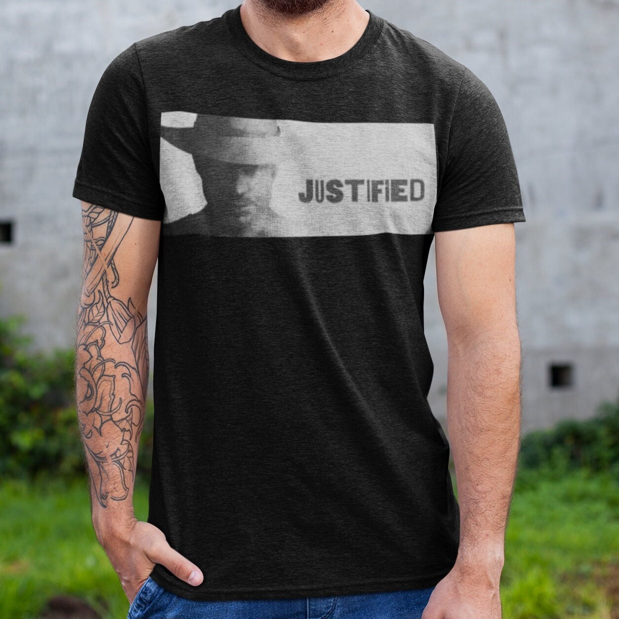 Justified Tee Shirt, Tank, Kids Tee, Sweatshirt, Custom Made - Etsy