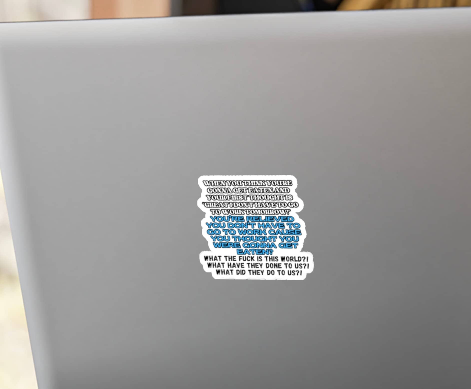 Tim Robinson Sticker, Darmine Doggy Door Sticker, I Think You Should ...