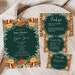 Enchanted Forest Baby Shower Invite Bundle, Mushroom Baby Shower Bundle ...
