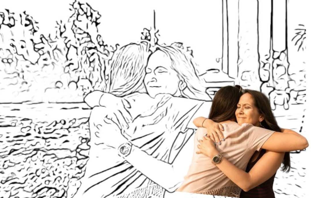 Personal Photo Colouring Pages 3 Pack - Etsy