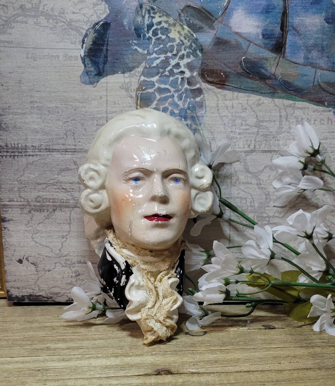 Antique Rare Bosson George Washington or Colonial Figure - Etsy