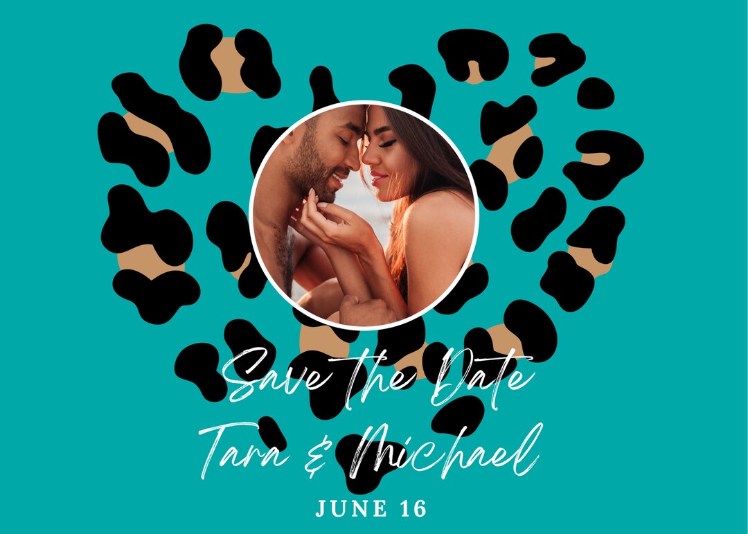 Animal Magnetism Save the Date Invitations - Etsy