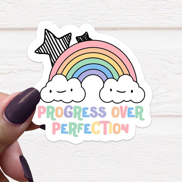 Progress Over Perfection Shirt - Etsy