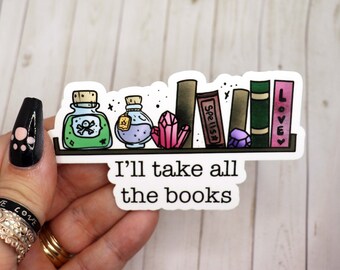 Open Book Stickers, Book Stickers, Reading Stickers, Journal Stickers ...