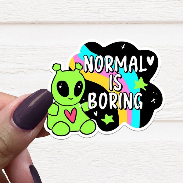 Normal is Boring - Etsy