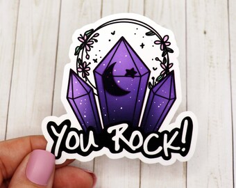 You Rock Sticker - Etsy