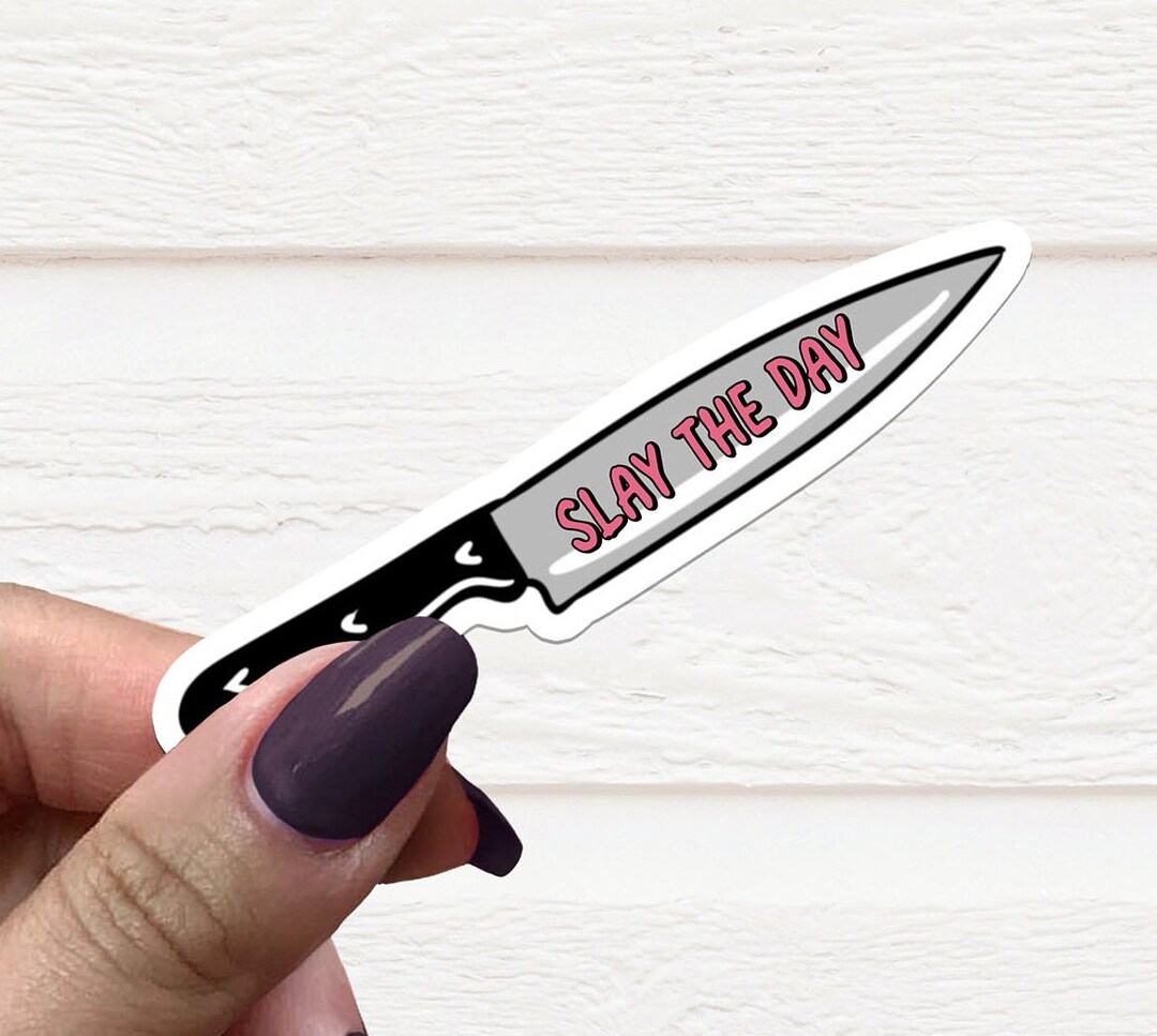 Slay the Day Waterproof Sticker, Deco Stickers, Creative Journaling ...