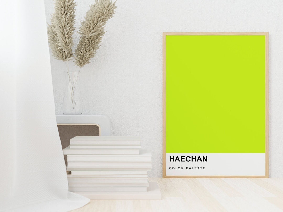 NCT Dream Members Pantone Printable Digital Products Color - Etsy