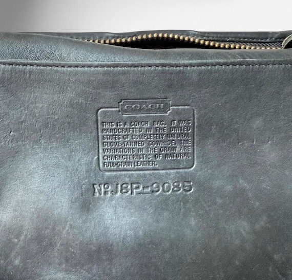 Rare vintage COACH leather bag 1985 handcrafted in USA - Gem