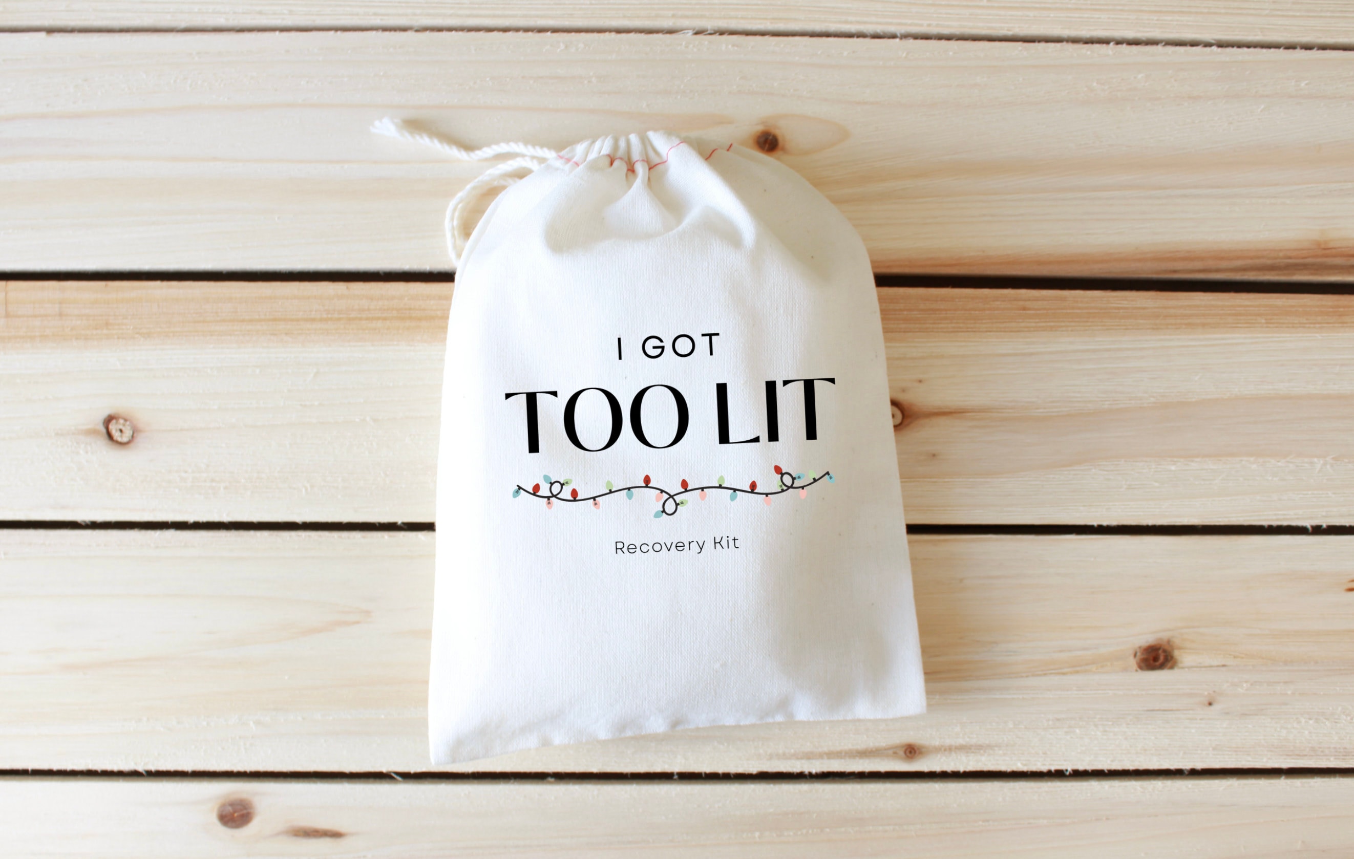 Holiday Recovery Kits I Got Too Lit Recovery Kit Favors - Etsy