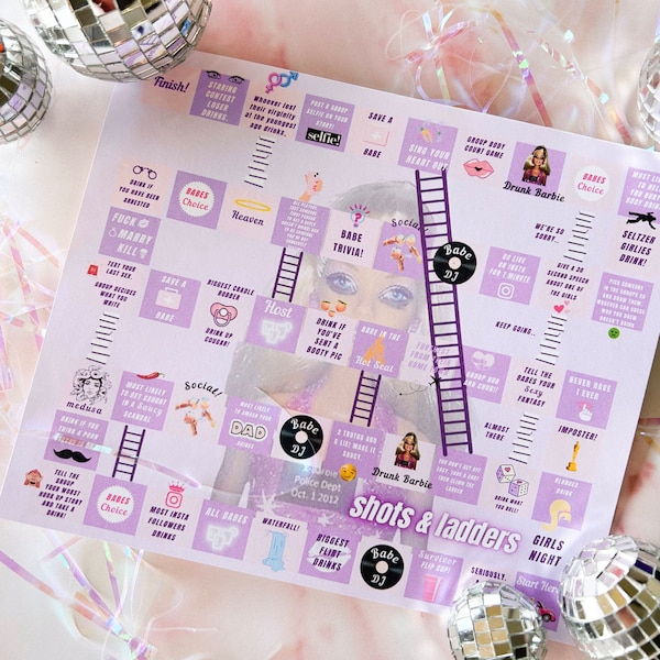 Girls Night Games - Etsy