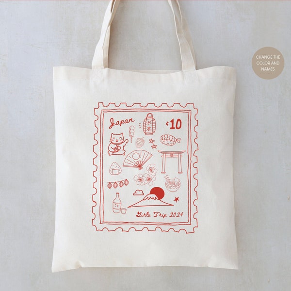 Japanese Tote Bag - Etsy