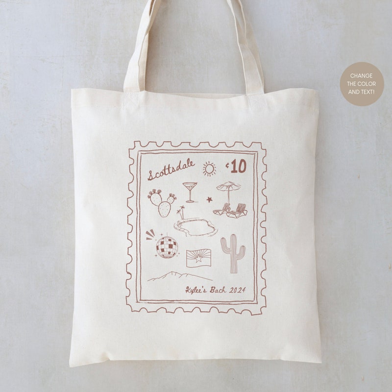 Scottsdale Welcome Tote - Etsy