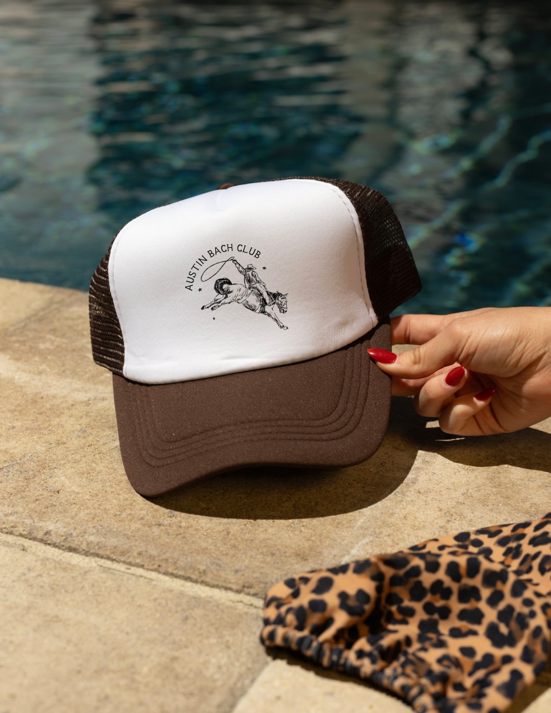 Austin Bach Club, Custom Trucker Hat, Bachelorette Hat, Bachelorette ...