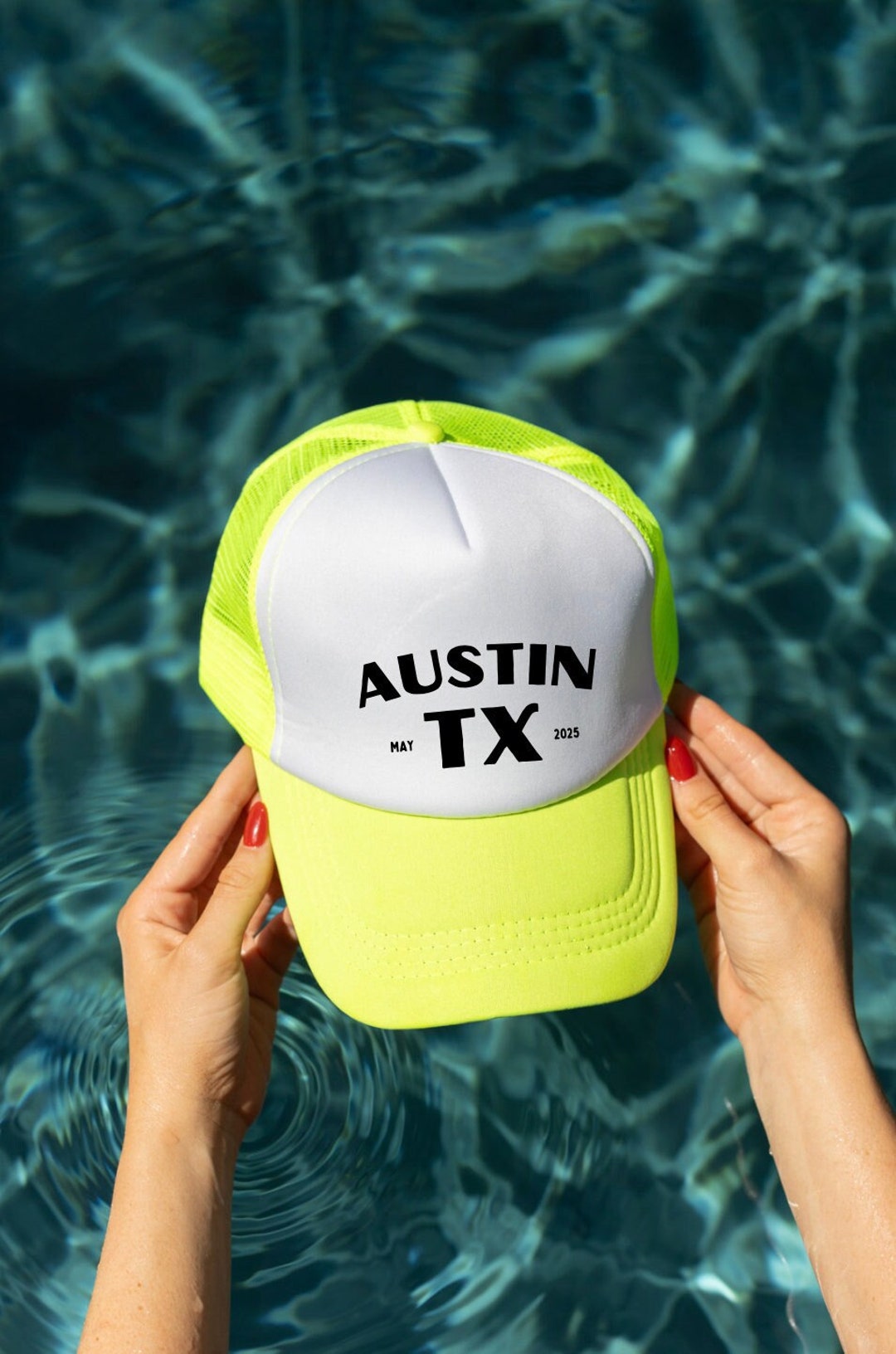 Custom Austin Texas Trucker Hat: Bachelorette Party Merch - Etsy
