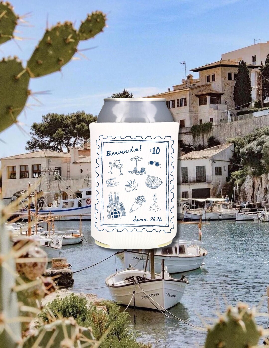 Spain Bachelorette Party Can Cooler: Custom Travel Favors - Etsy