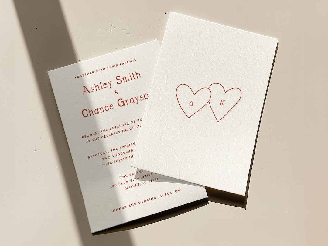 Doodle Wedding Invite Template: Hand-drawn Canva Invitation (digital ...
