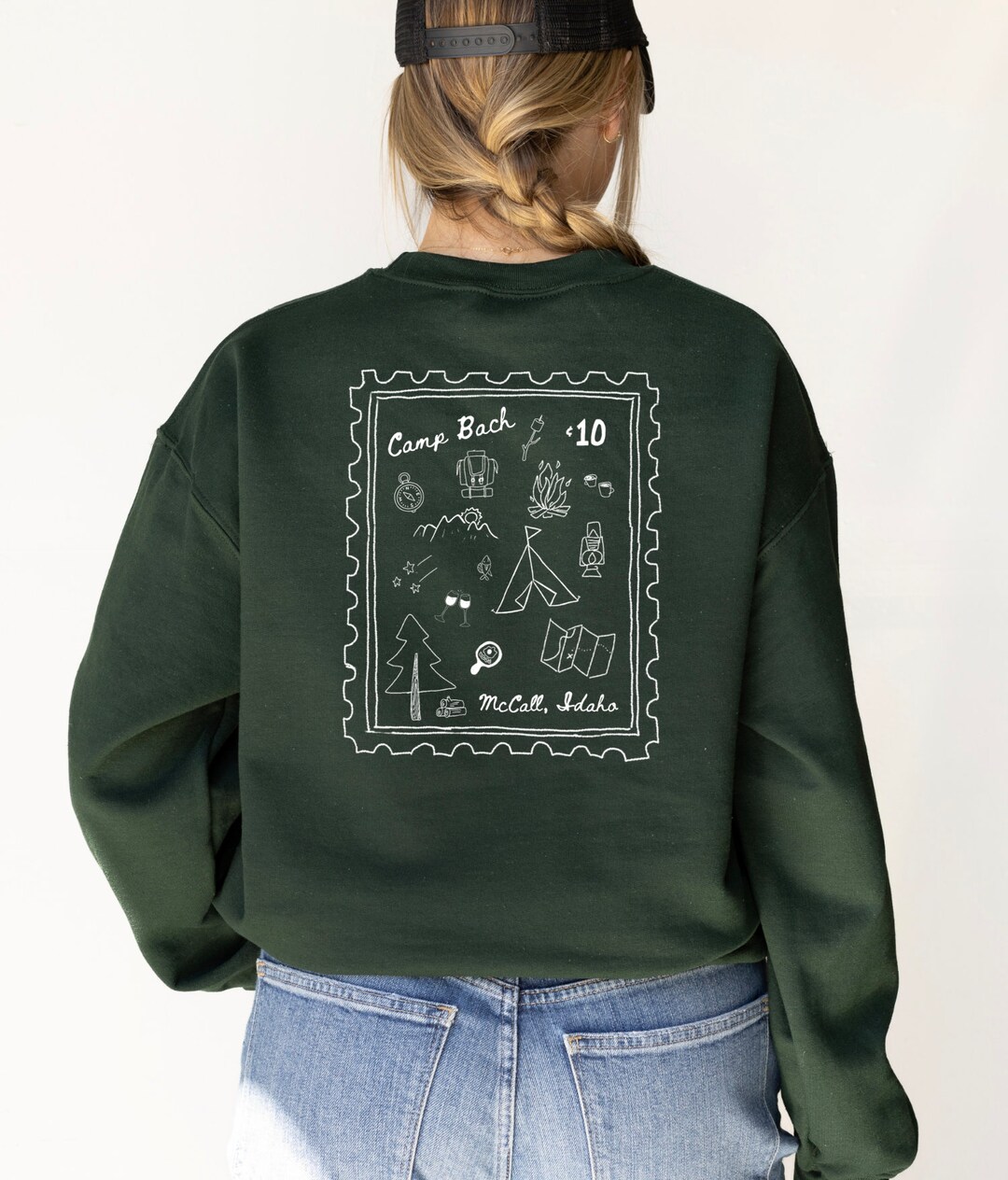 Camp Bach Crew Neck, Camp Bachelorette Sweatshirt, Camp Bach Favors ...