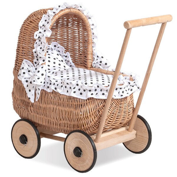 Wicker Doll Pram - Etsy