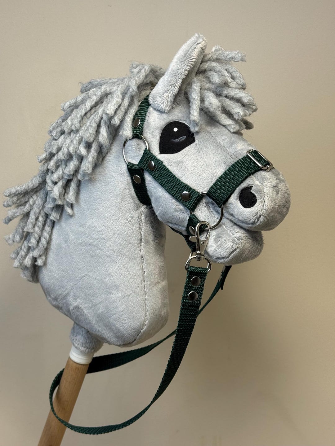 Baby Hobby Horse With Detachable Stick. Palomino With Thick Mane A5. - Etsy
