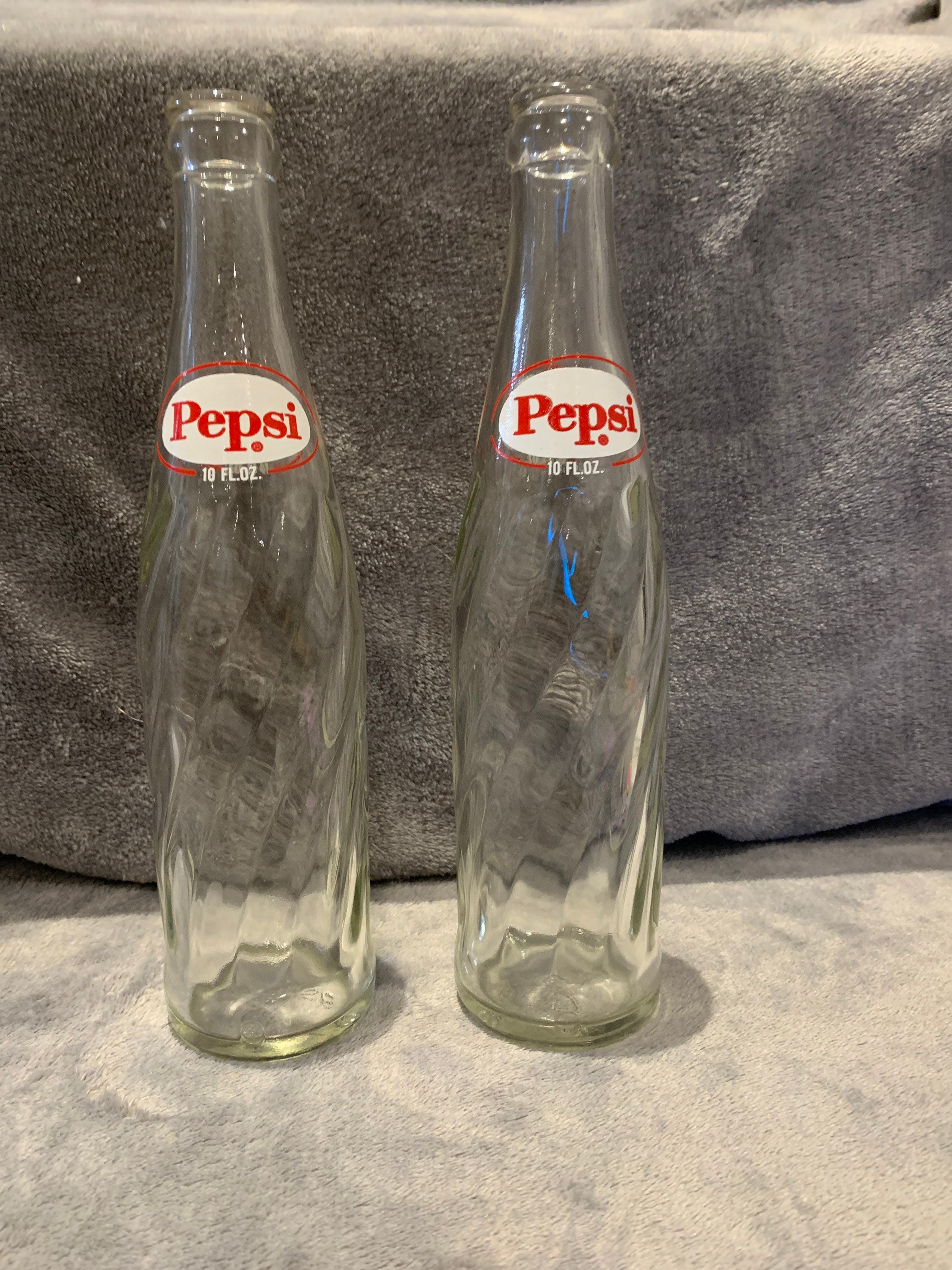 Antique 1960’s Swirl Pepsi Cola Bottle - Etsy