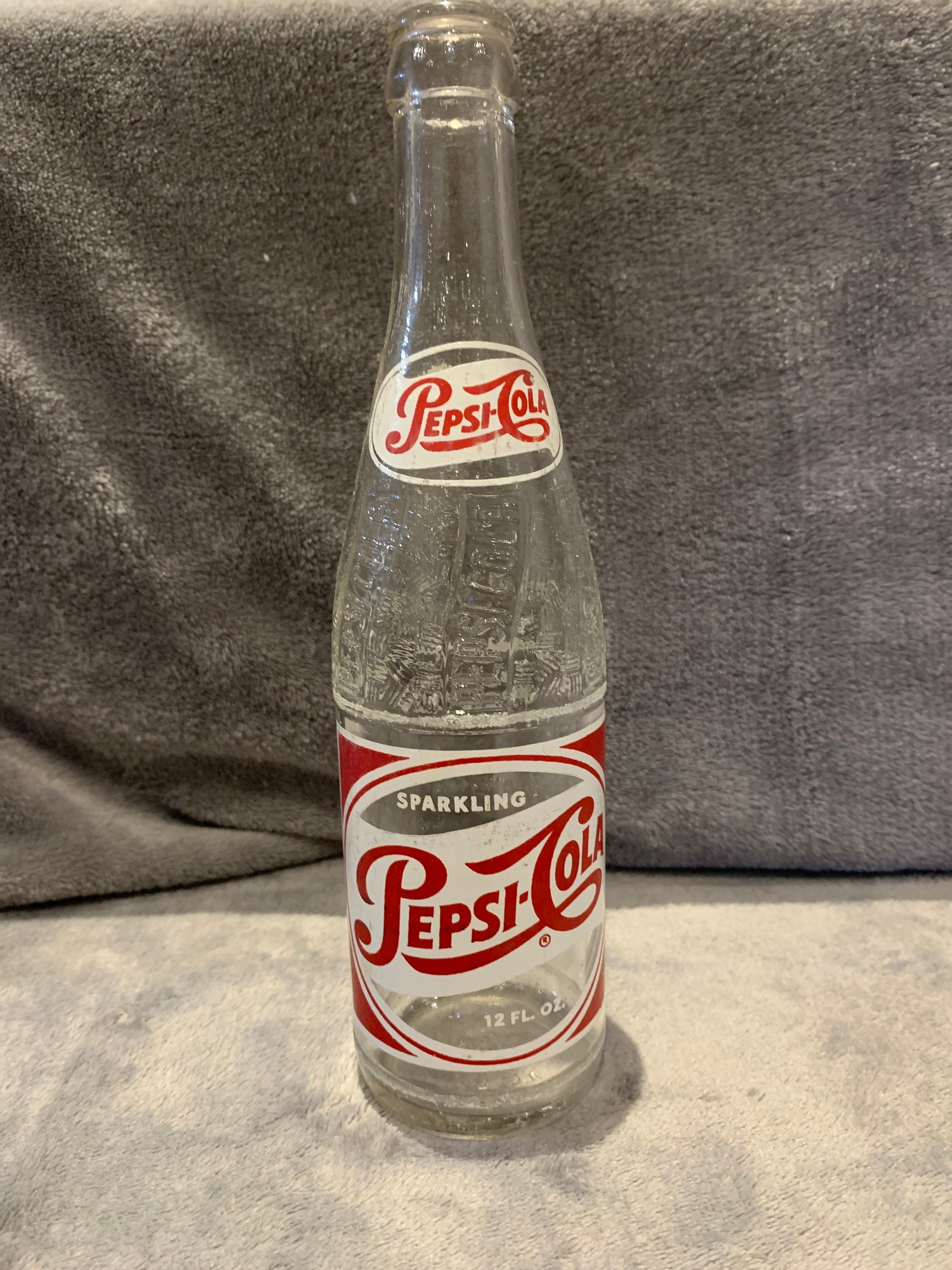 Antique 1960s Swirl Pepsi Cola Bottle - Etsy