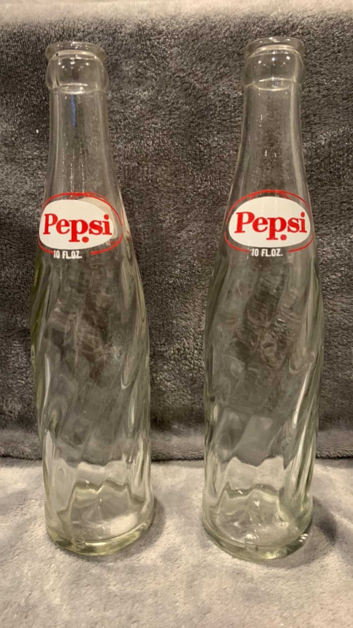 Antique 1960’s Swirl Pepsi Cola Bottle - Etsy