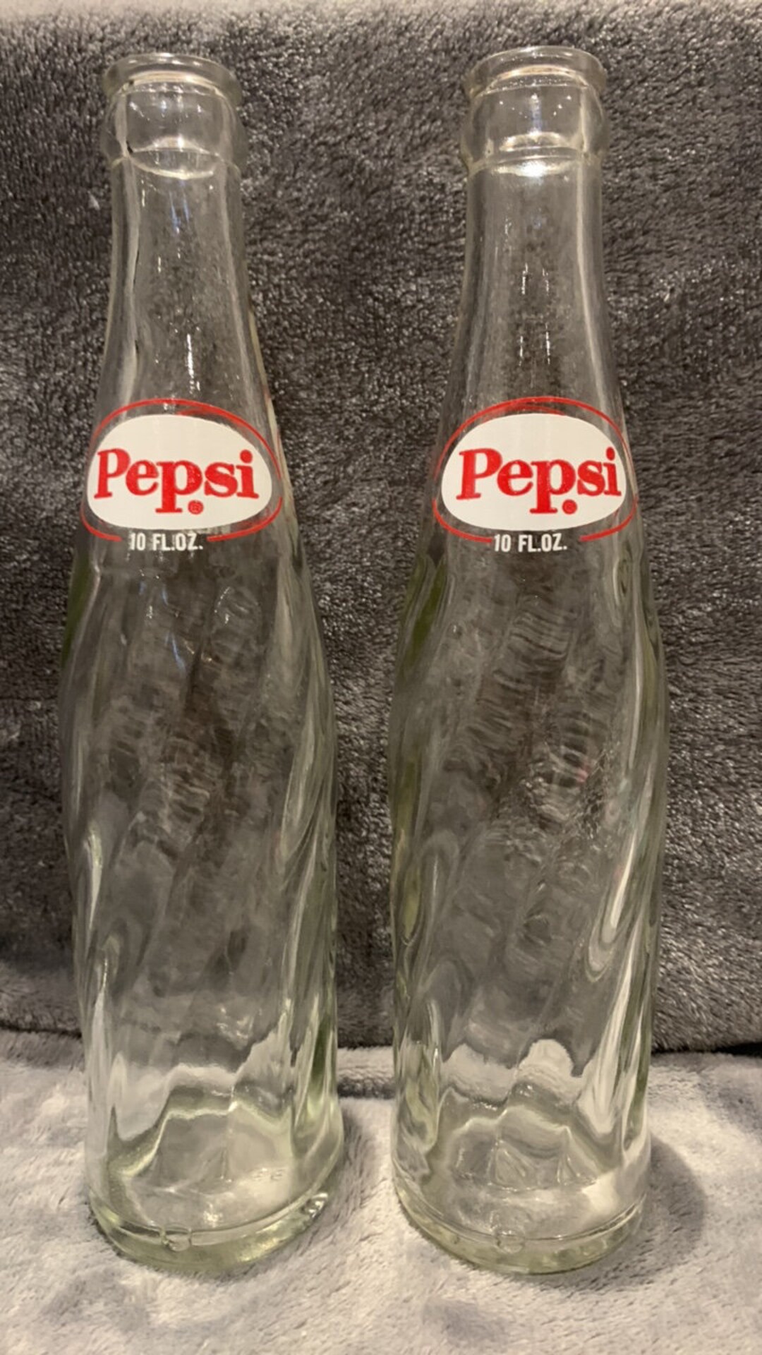 Antique 1960’s Swirl Pepsi Cola Bottle - Etsy