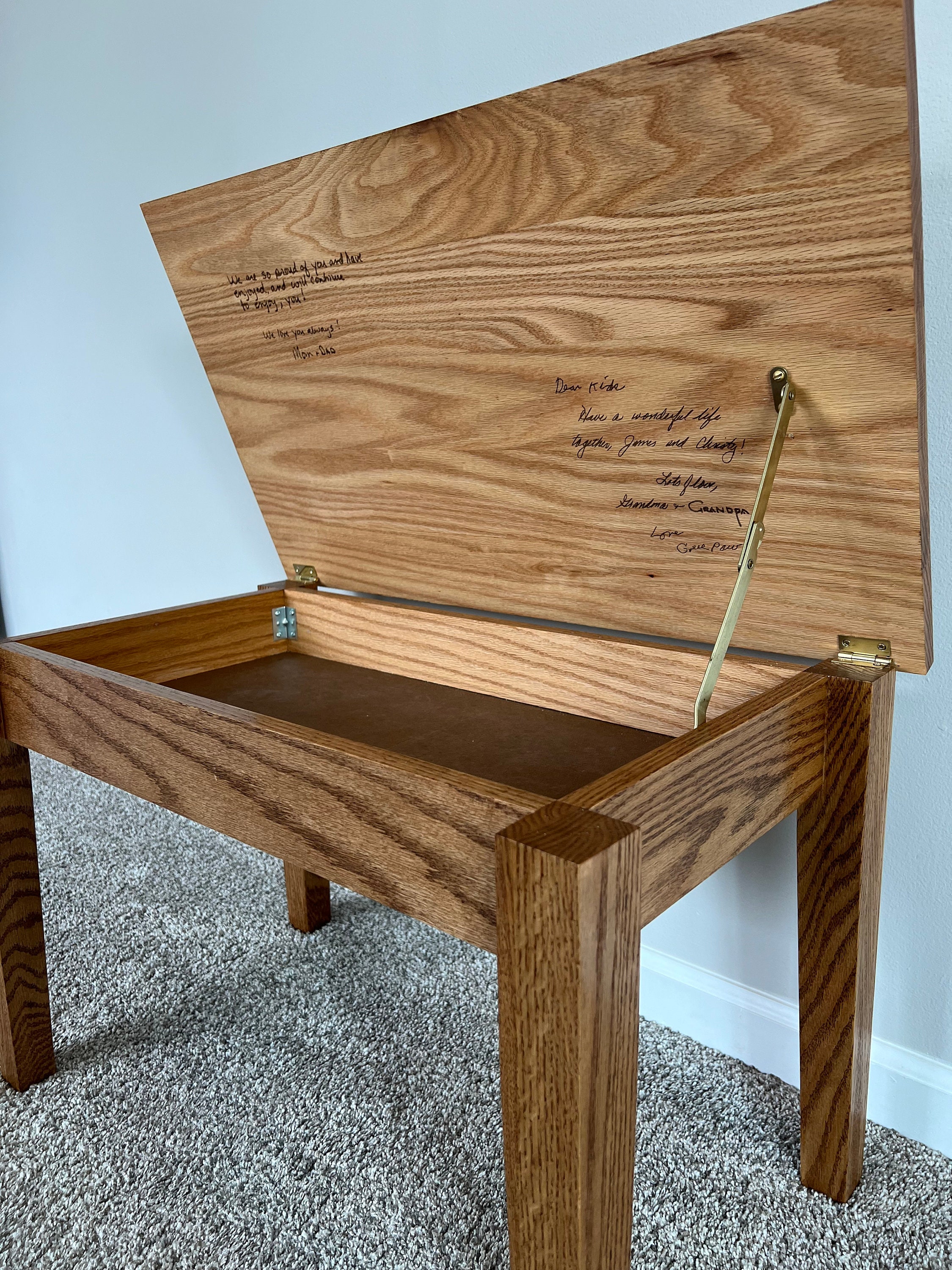 Custom Piano Bench - Etsy