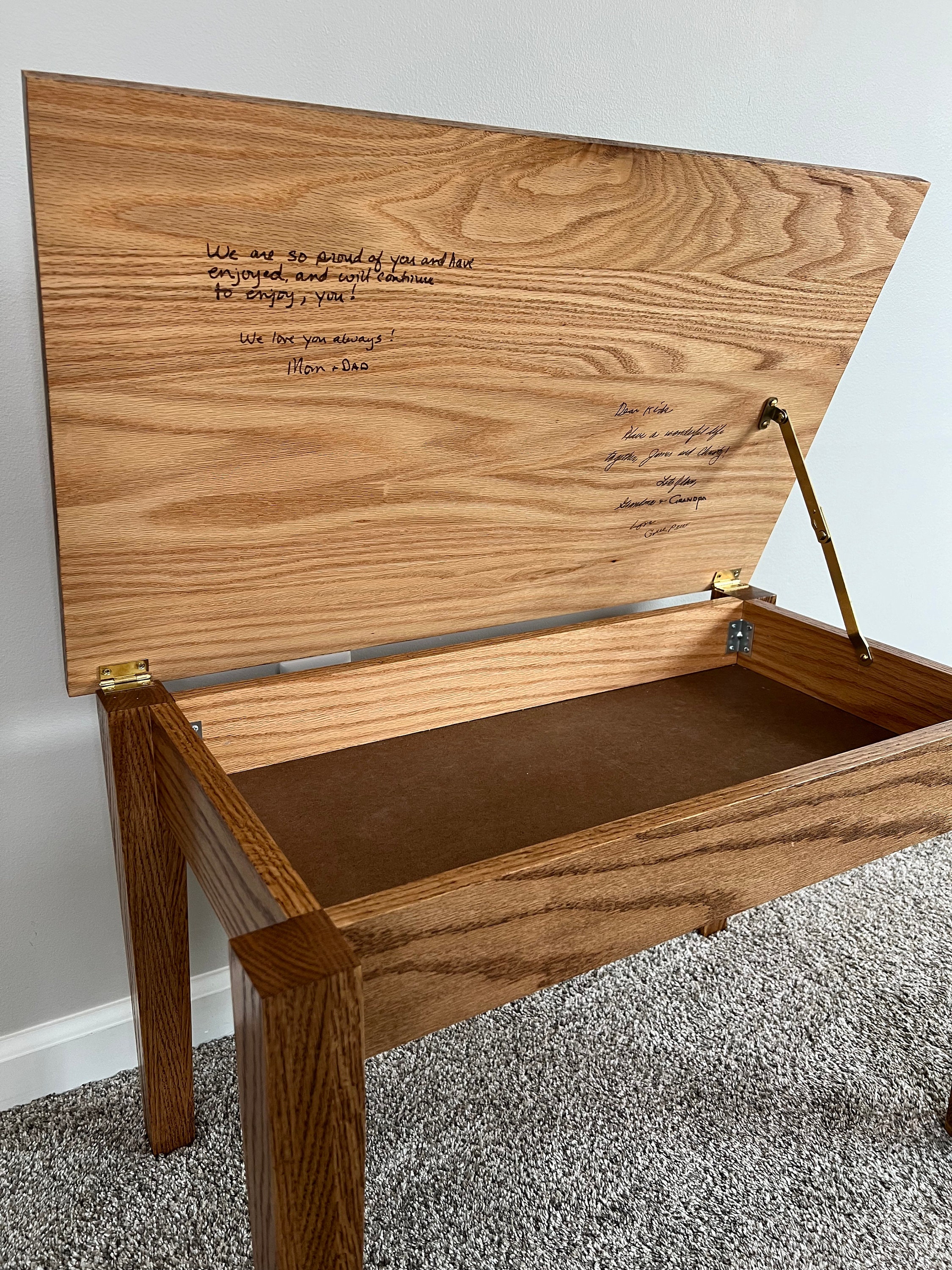 Custom Piano Bench - Etsy