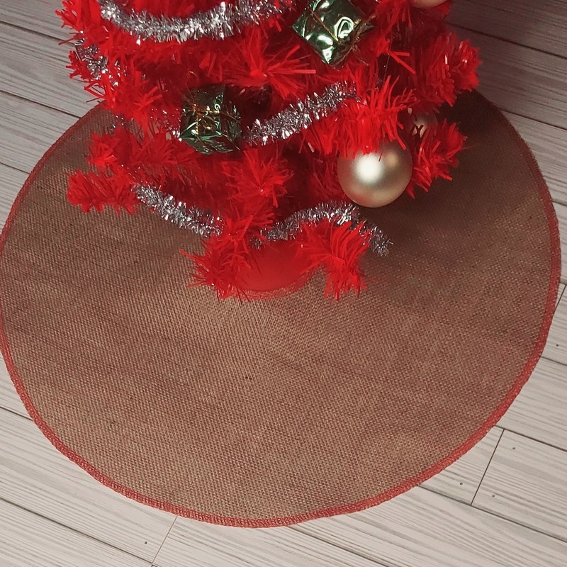 Burlap Tree Skirt - Etsy