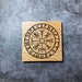 Viking Compass Coaster Vikings Ancient Design Deluxe Varnished Oak Wood ...