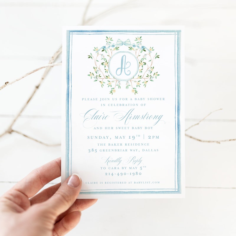 Classic Invitation - Etsy