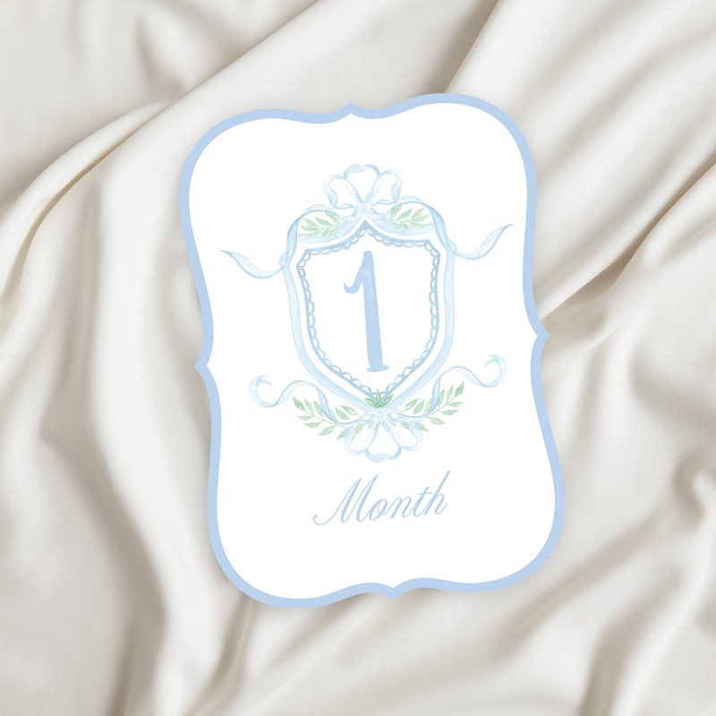 Baby Month Signs - Etsy