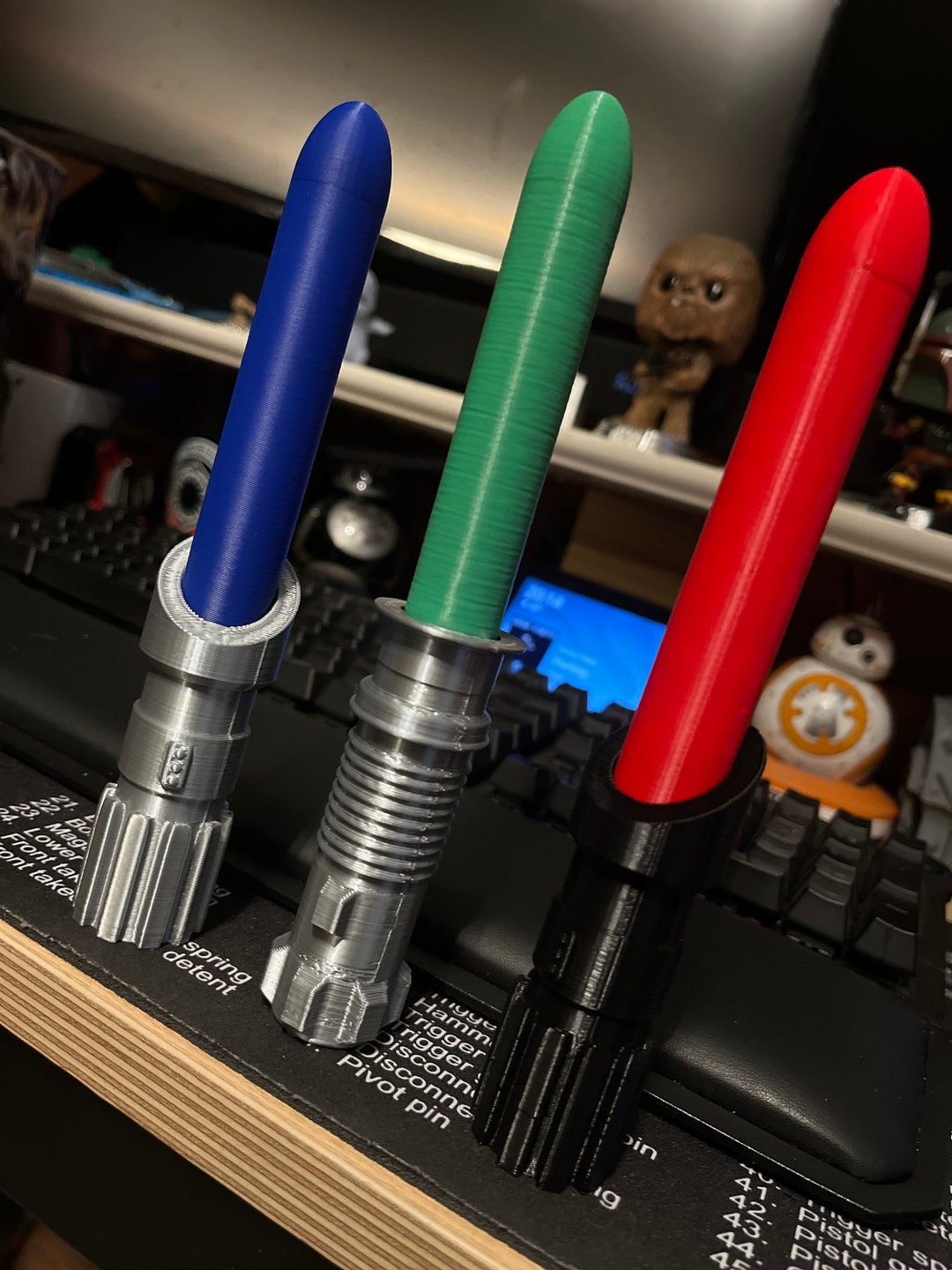 Star Wars Lightsaber Baby Rattle - Etsy