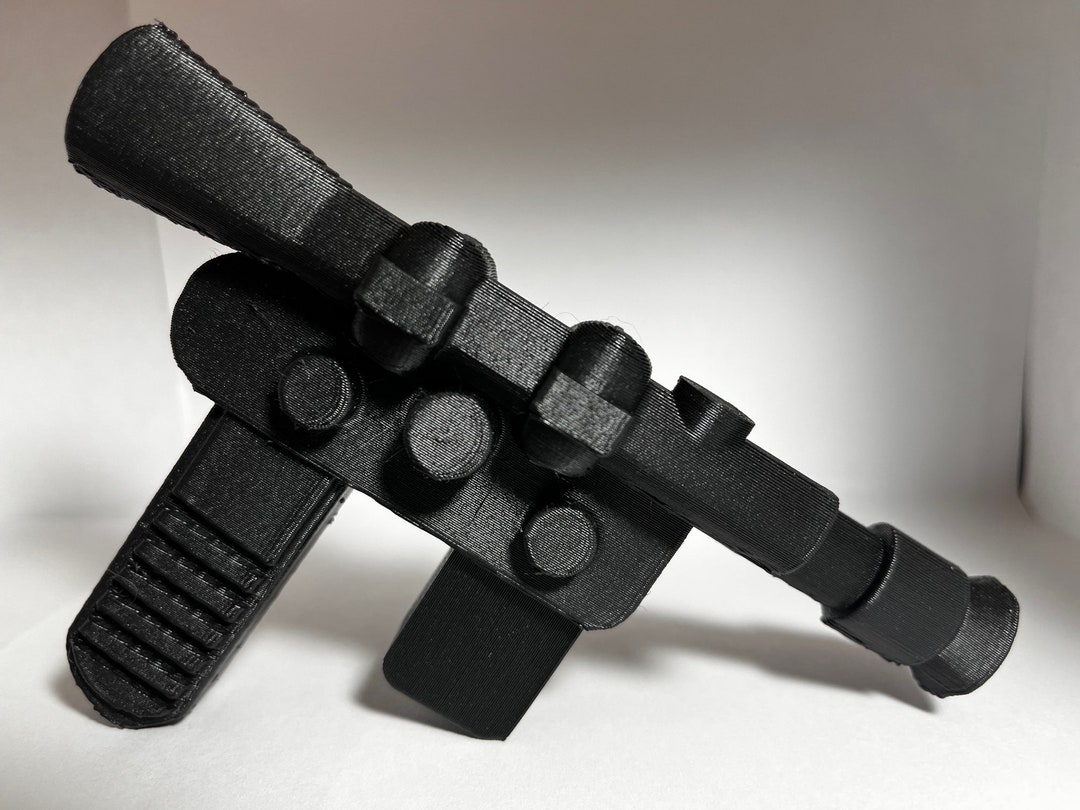 Han Solo's Blaster Baby Rattle Star Wars Inspired 3D Printed Toy - Etsy