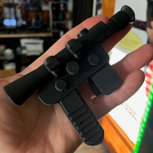 Han Solo's Blaster Baby Rattle Star Wars Inspired 3D Printed Toy - Etsy