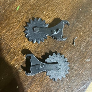 Wrangle in Style: Unique 3D Printed Croc Spurs for Authentic Cowboys - Etsy