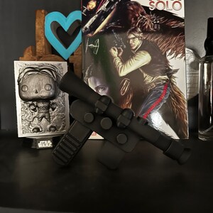 Han Solo's Blaster Baby Rattle Star Wars Inspired 3D Printed Toy - Etsy