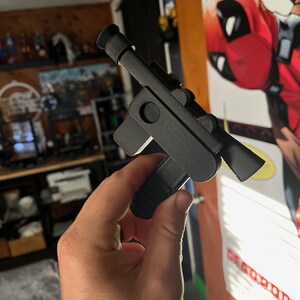 Han Solo's Blaster Baby Rattle Star Wars Inspired 3D Printed Toy - Etsy