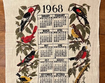 Bird Theme Calendar - Etsy