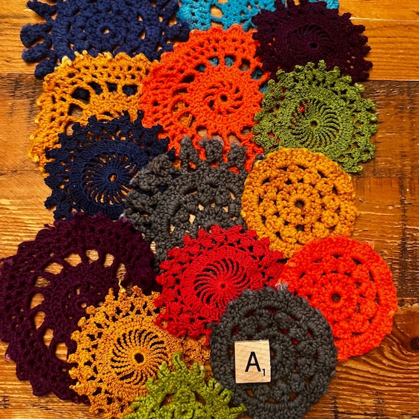 Colored Doilies - Etsy
