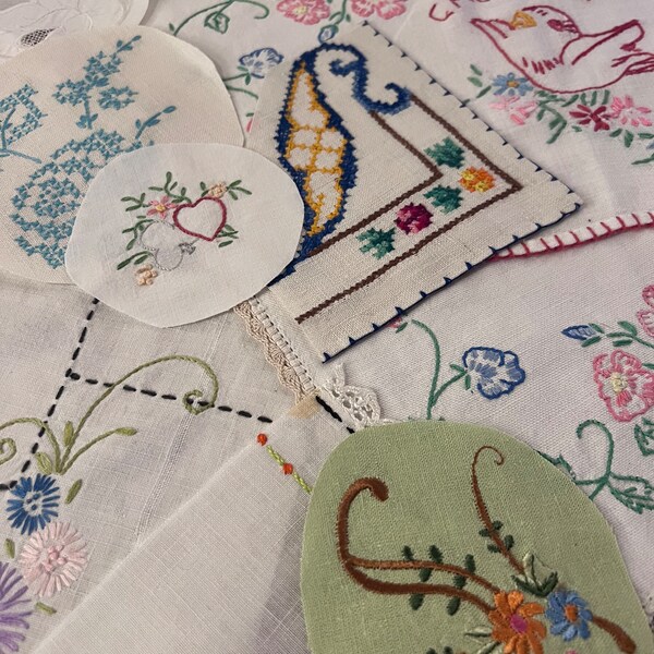 Vintage Embroidery - Etsy
