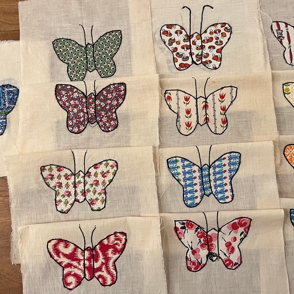 Butterfly Quilt Squares - Etsy