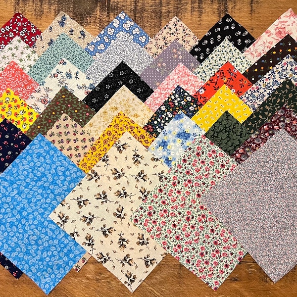 Fabric Calico - Etsy