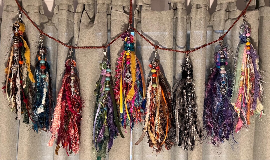 Boho Tassels, Handmade Large Tassels for Bags, Embellishing and Decor ...