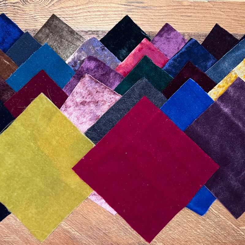 Beaded Velvet Fabric - Etsy