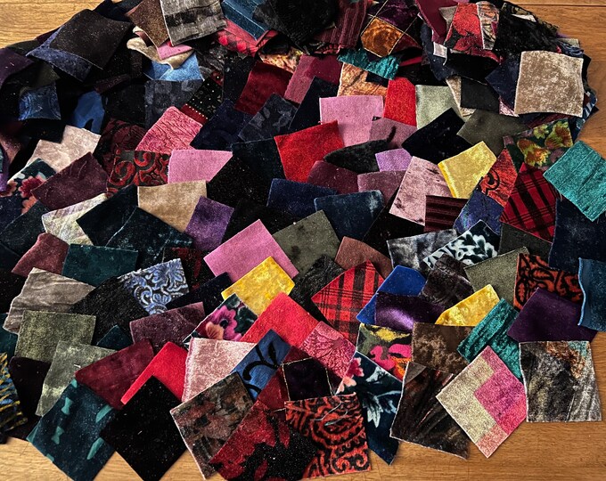 Victorian Crazy Quilt Patchwork Scrap Piece for Sewing Projects Up ...