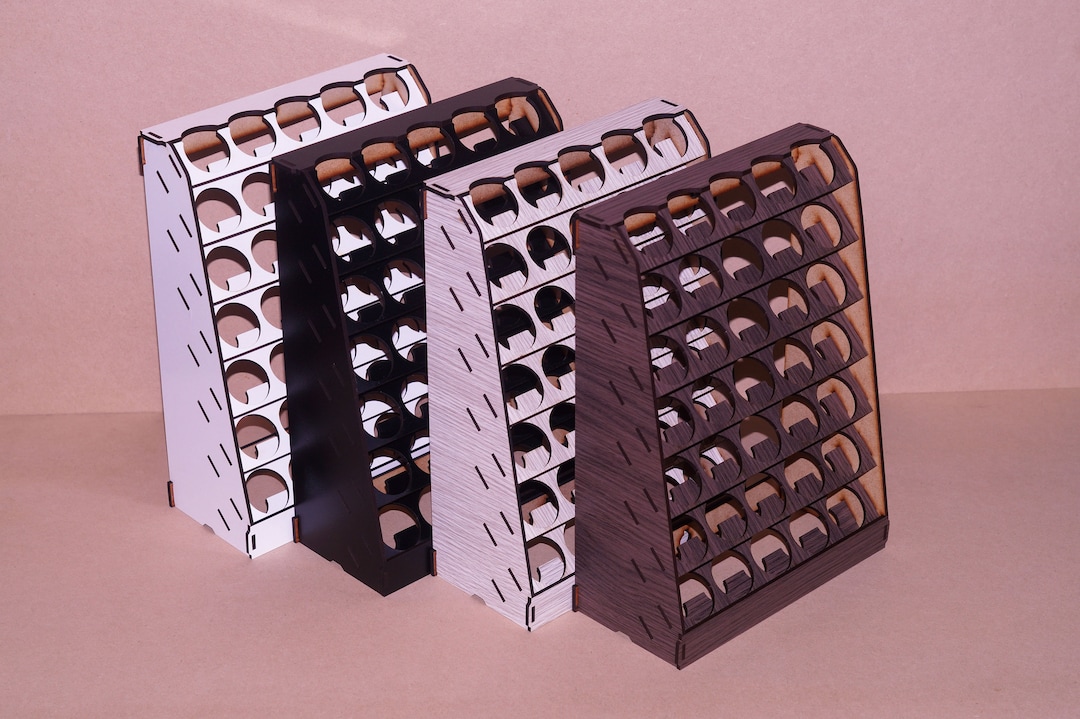 PREMIUM Citadel & Vallejo MDF Paint Rack Holder / Hobby Station for ...