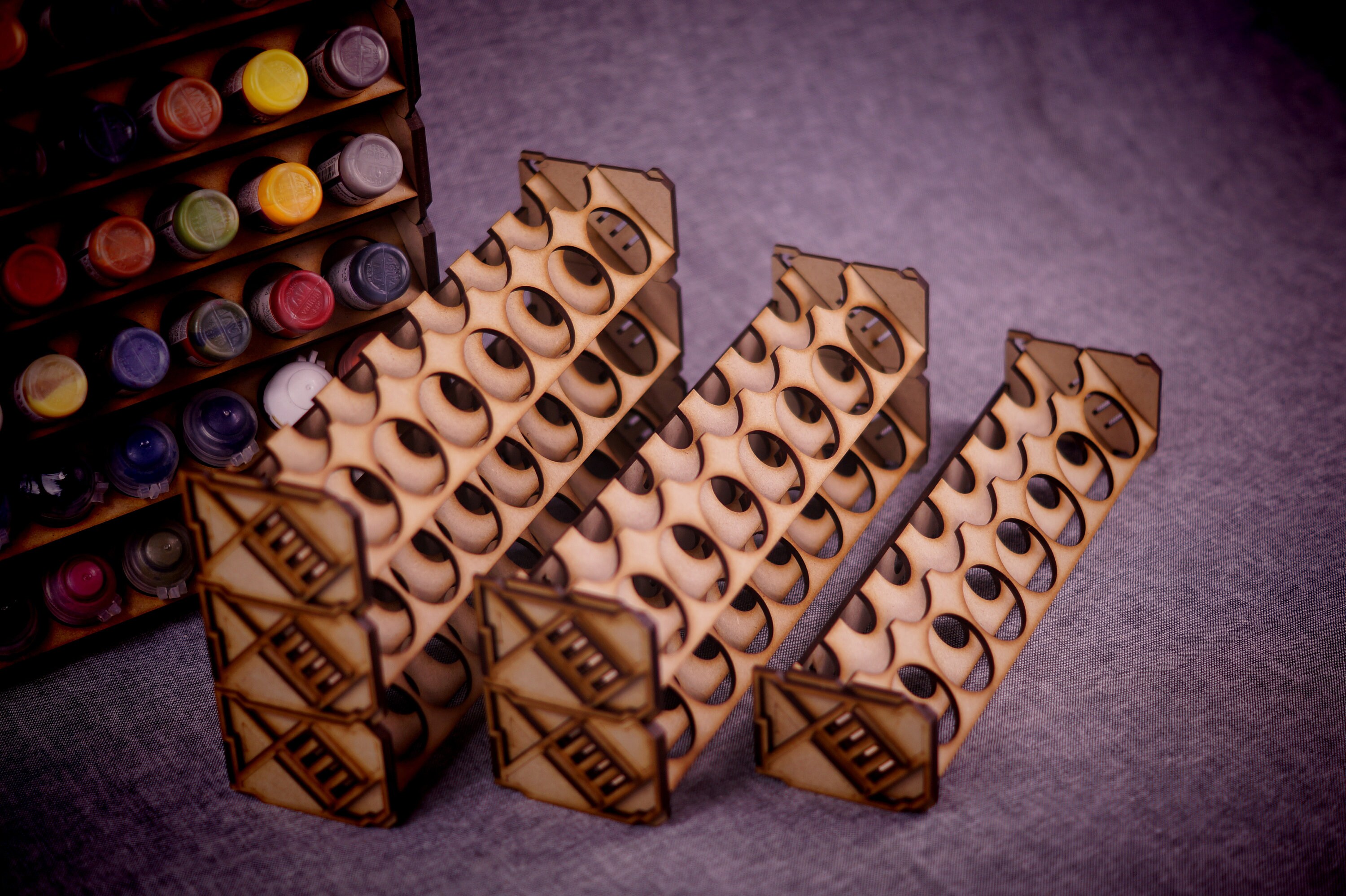 Modular Stackable Paint Rack SINGLE 1x ROW Citadel and - Etsy Australia